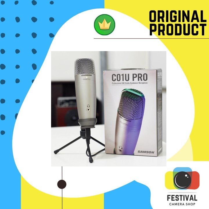 Jual Samson C01U Pro - Most Advanced USB Condenser Microphone | Shopee ...