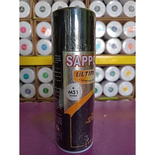 Jual M51-Silver: Sapporo ULTIMATE Paint/Cat Semprot Sapporo/Pilok ...