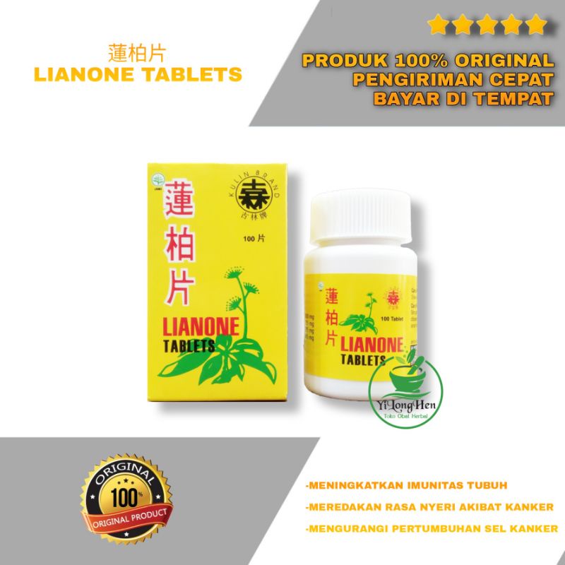 Jual Lianone Tablets Kulin Brand Lian Bai Tablet Lian Bai Pian Obat ...