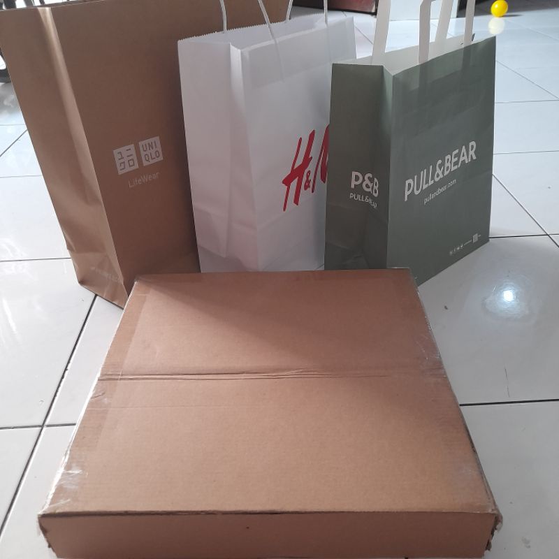 Jual Extra box / Paper Bag (Harus di sertai pembelian barang) | Shopee ...