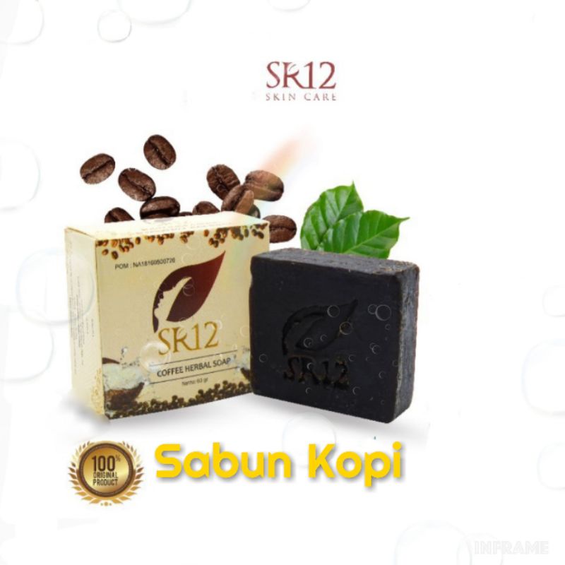 Jual SR12 Sabun Kopi 60gr / Sabun Wajah Kulit Kering Berjerawat ...