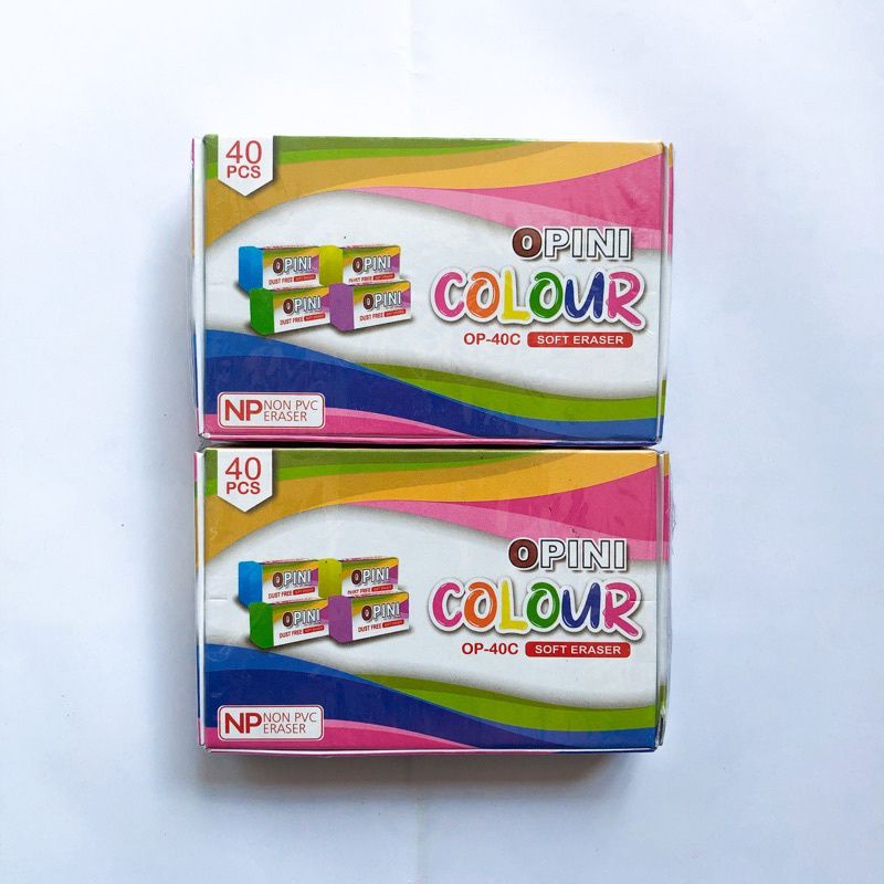 Jual 40pcs Penghapus OPINI / Penghapus / 1pack Penghapus OPINIi kecil ...