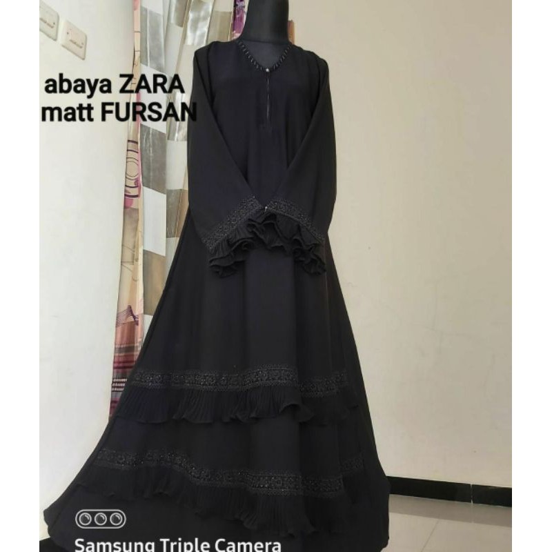 Jual abaya zara semi ori saudi made in temboro | Shopee Indonesia