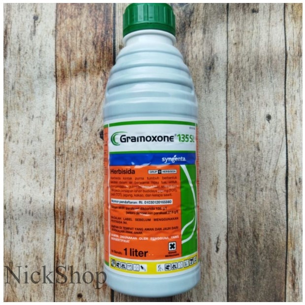 Jual Gramoxone 1 Liter | Herbisida Kontak Reaksi Cepat langsung Kering ...