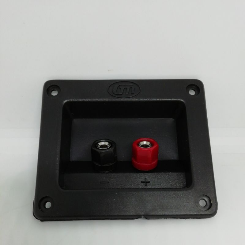 Jual Terminal speaker kotak segi 2 pin GM plastik / pin gold | Shopee ...