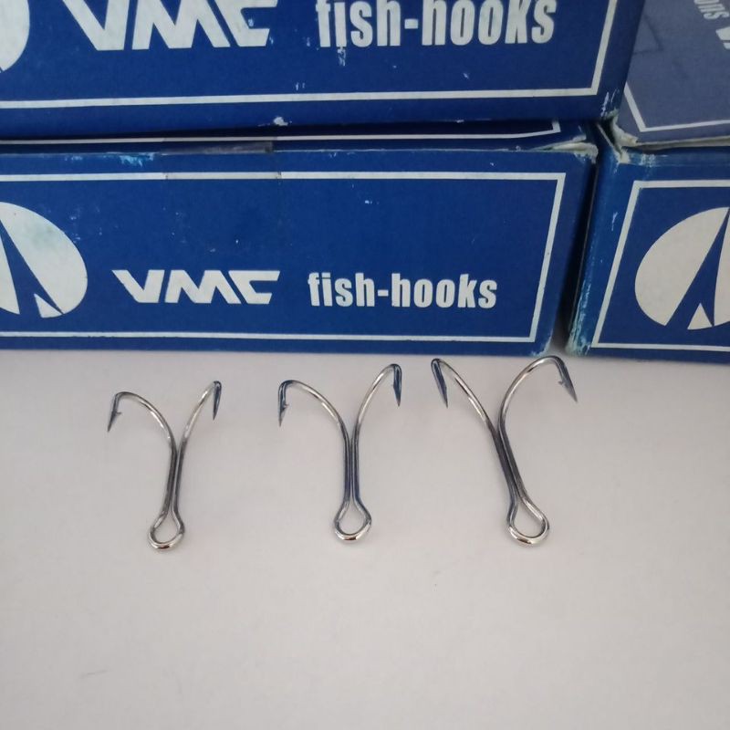 Jual DOUBLE HOOK VMC SERI V9908NI 1/0 2/0 3/0 (ECERAN) | Shopee Indonesia