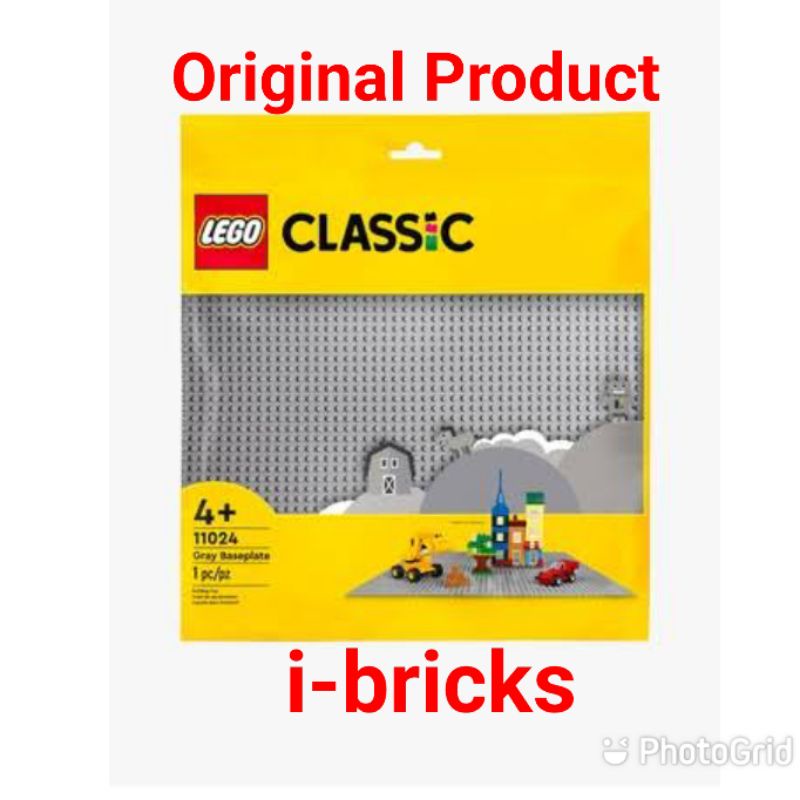 Jual LEGO Classic 11024 Gray Baseplate Plate 48x48 studs | Shopee Indonesia