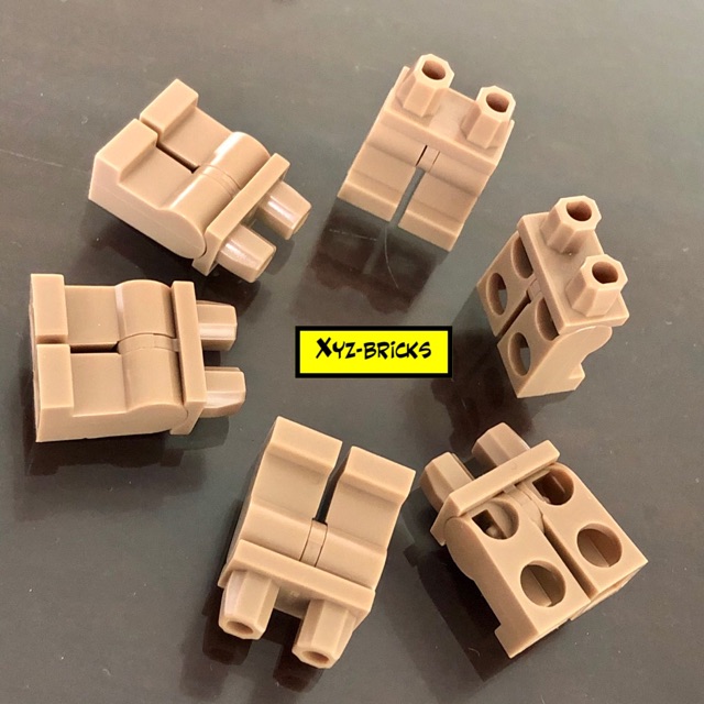 Jual LEGO PARTS 4524098 Leg - Mini Lower Part Sand Yellow (Dark Tan ...