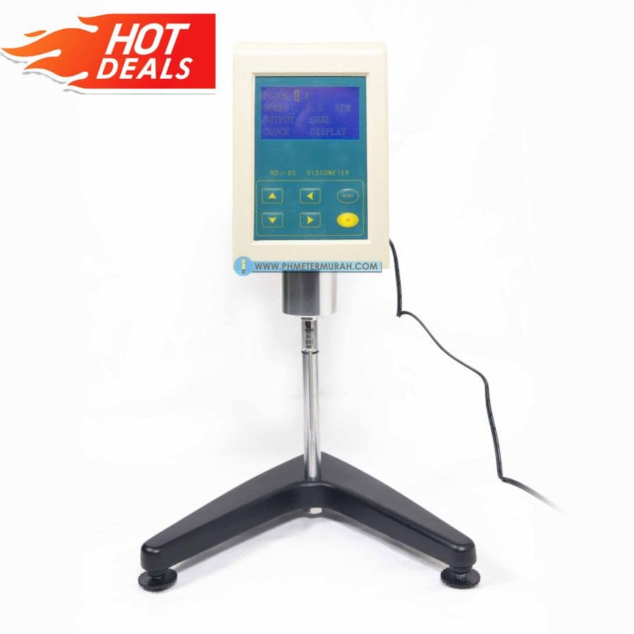 Jual Viskometer Viscosity Fluidimeter NDJ-8S alat ukur kekentalan ...