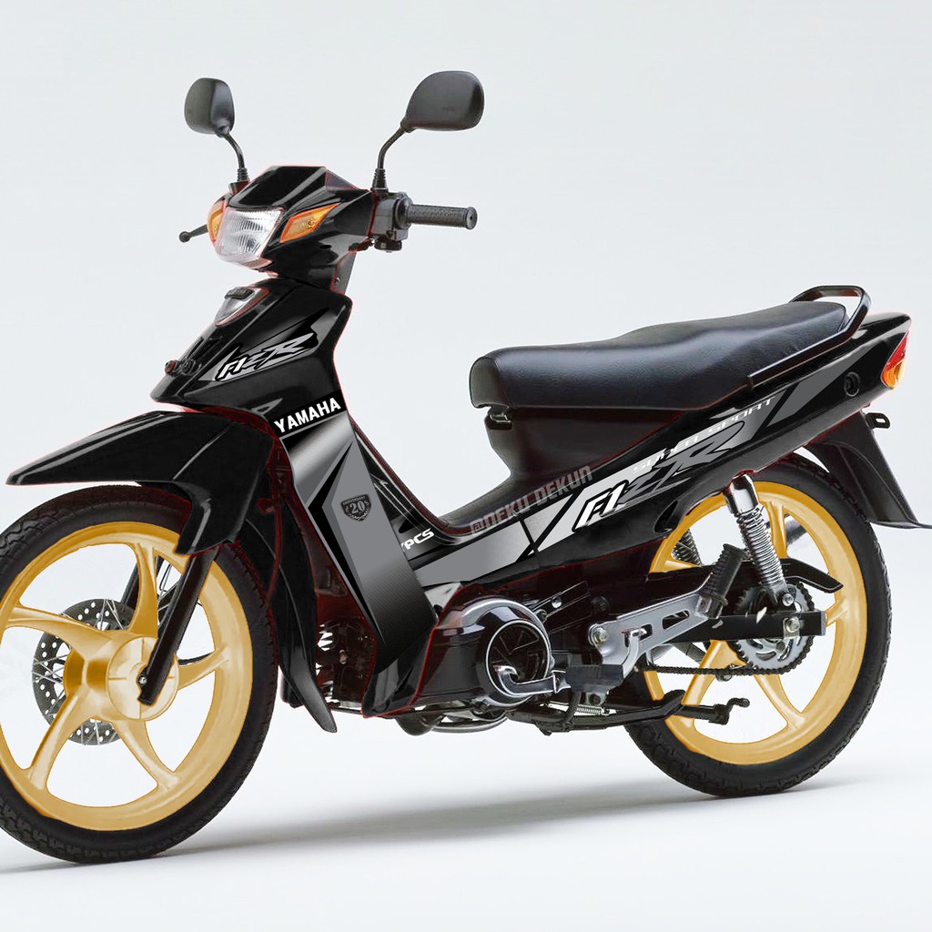 Jual Striping fizr f1zr fiz r Variasi Hitam Gold Model Malaysia ...