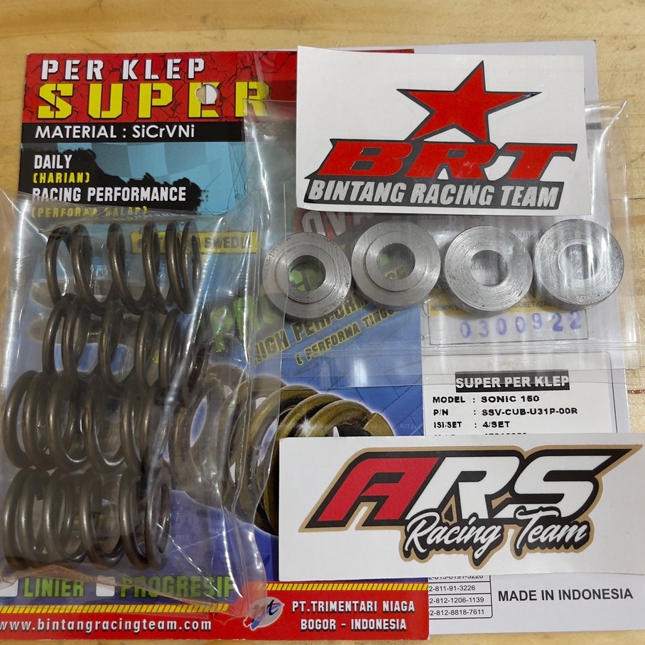 Jual PER KLEP BRT PROGRESIF SONIC . SUPRA GTR . CBR 150 LED . CB 150 LED | Shopee Indonesia