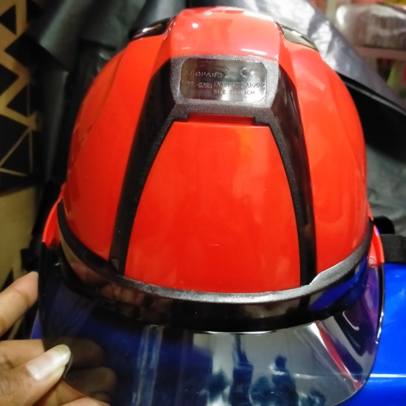 Jual HELM SAFETY LEOPARD ABS 0295 HELM PROYEK / HELM SAFETY PROYEK ...