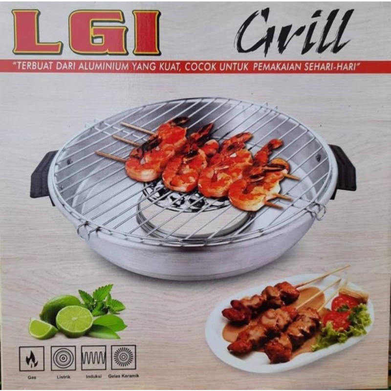 Jual Panggangan Putar LGI Grill / Panggangan Bulat | Shopee Indonesia