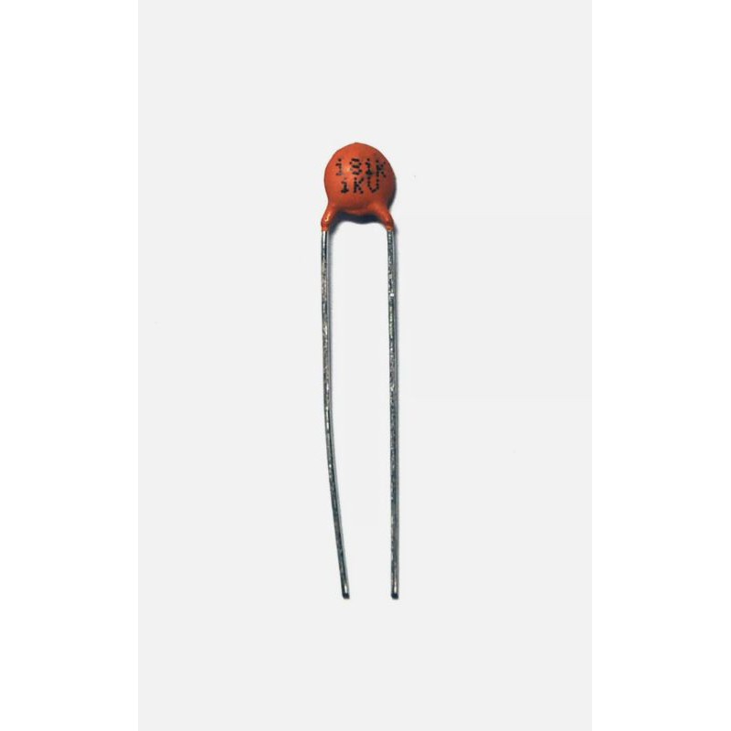 Jual Disc Ceramic Capacitor 181K 180pF 1KV K ±10% Y5P RoHS Taiwan ...