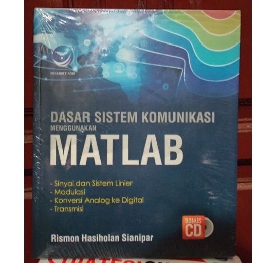 Jual Dasar Sistem Komunikasi Menggunakan Matlab (+cd) - Rismon ...