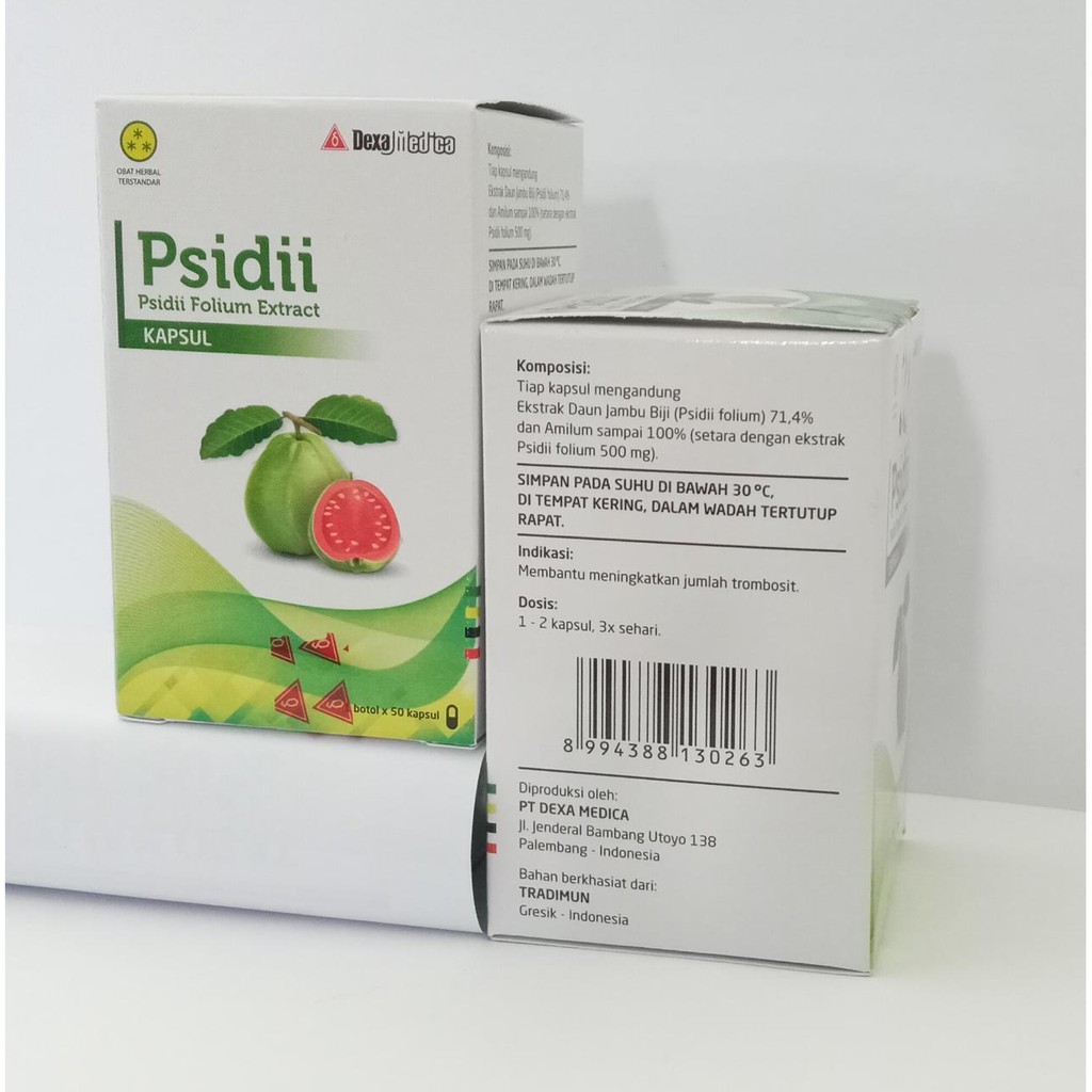 Jual PSIDII KAPSUL EKSTRAK JAMBU BIJI MENINGKATKAN TROMBOSIT DARAH ...