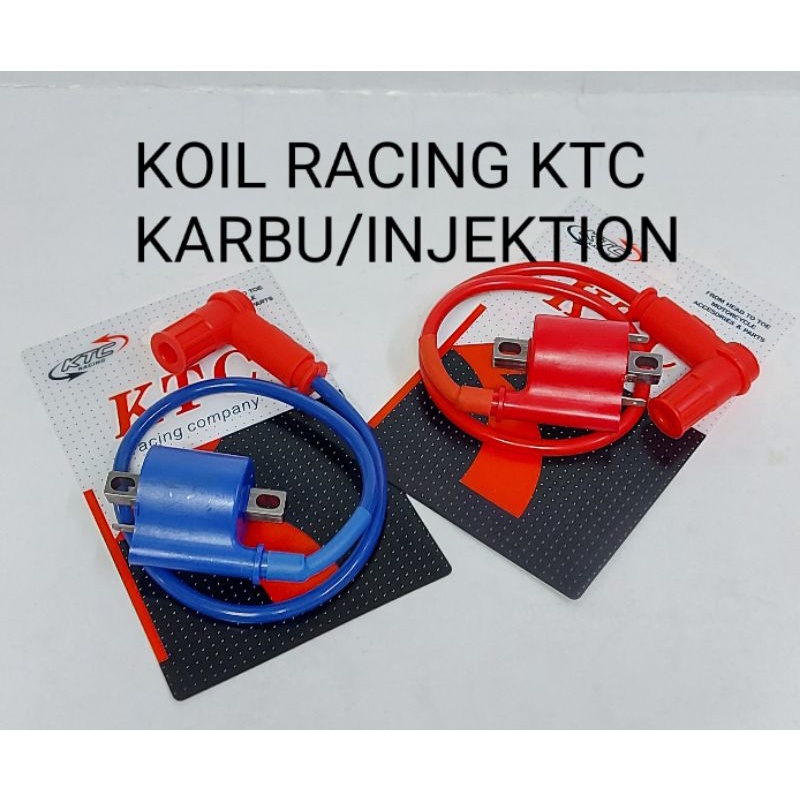 Jual KOIL KOIL KTC RACING /COIL KTC RACING SATU SET KOP BUSI KTC UNTUK ...