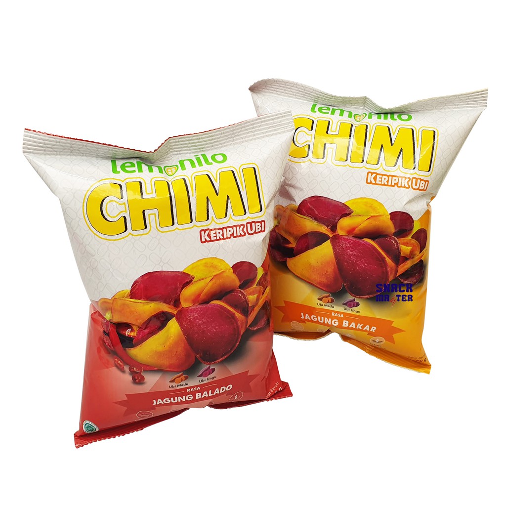 Jual Lemonilo Chimi Keripik Ubi - Netto 40 gr | Shopee Indonesia