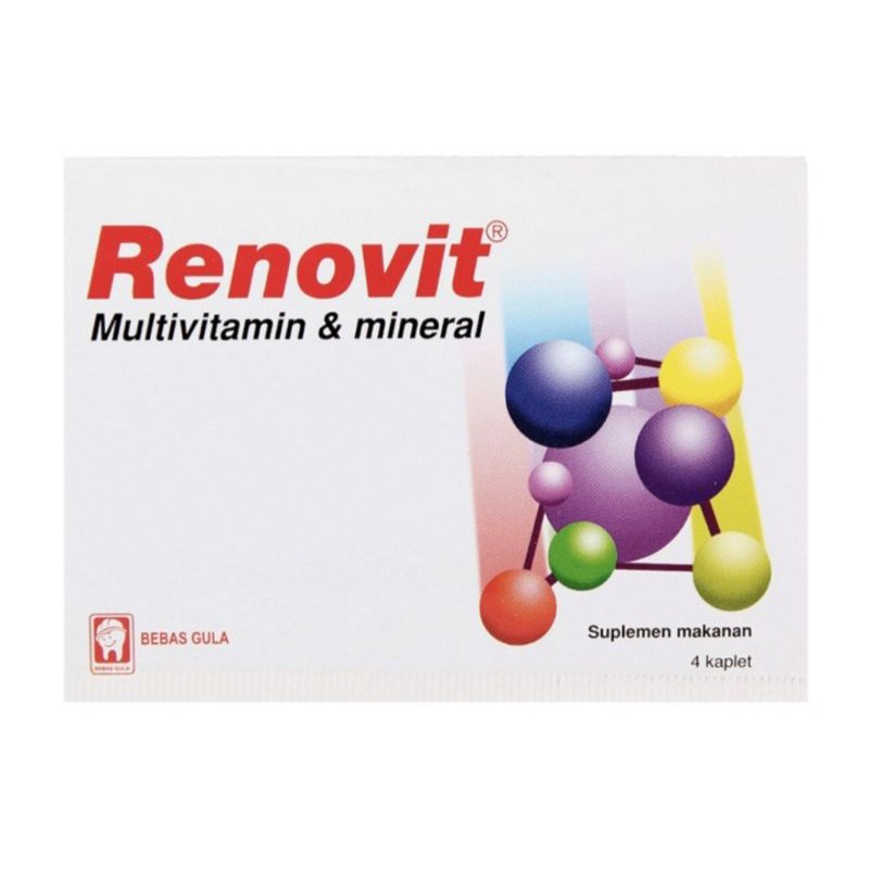 Jual Renovit multivitamin strip 4 tablet | Shopee Indonesia