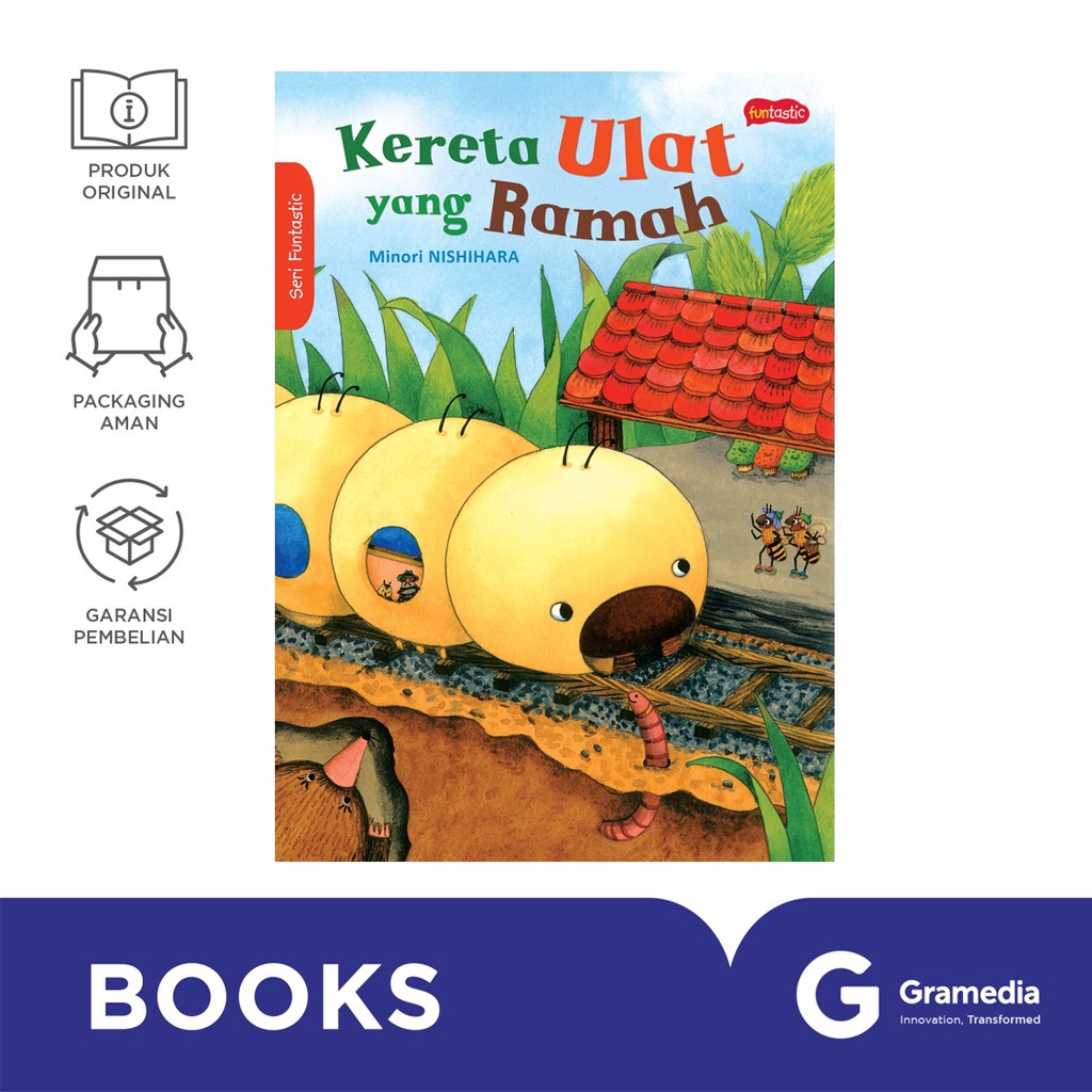 Jual Kereta Ulat yang Ramah (Minori Nishihara) | Shopee Indonesia