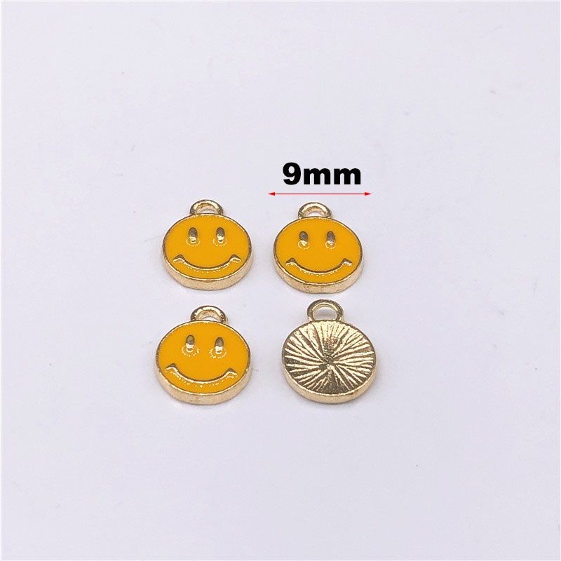 Jual Charm Bandul Enamel Emoticon Smiley Emot Senyum | Shopee Indonesia