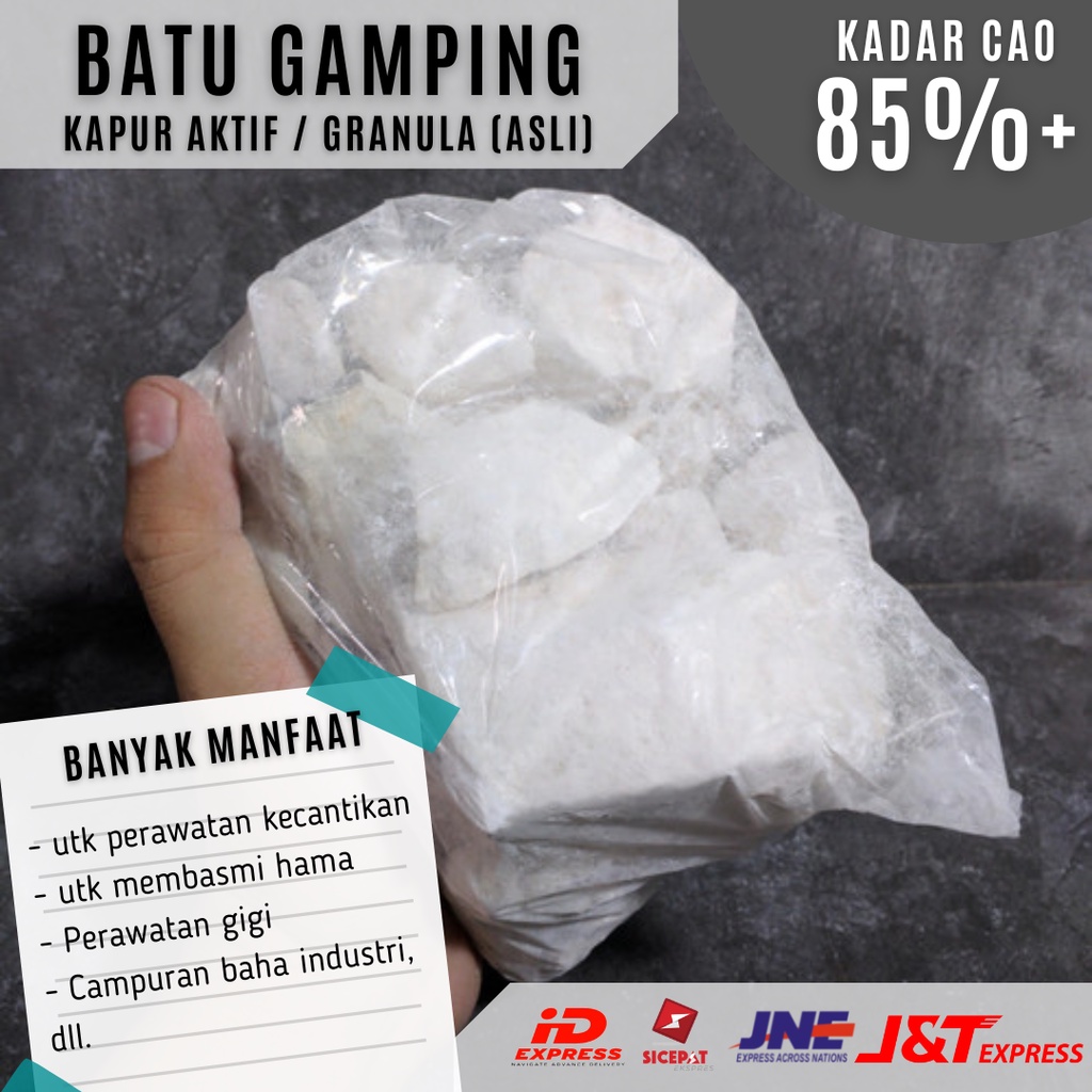 Jual 100% BATU GAMPING / KAPUR AKTIF / BATU KAPUR SIRIH BONGKAH ASLI ...
