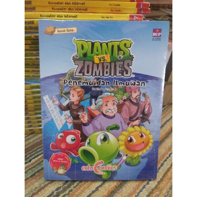 Jual KOMIK SAINS PLANTS VS ZOMBIES PENEMUAN DAN ILMUWAN BUKU ORIGINAL ... Jual KOMIK SAINS PLANTS VS ZOMBIES PENEMUAN DAN ILMUWAN BUKU ORIGINAL ...