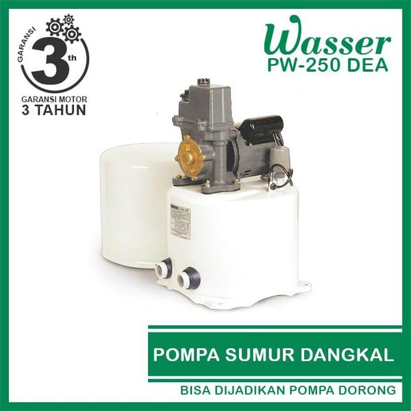 Jual Mesin Pompa Dorong Sumur Dangkal Wasser PW 250 DEA - Bergaransi ...