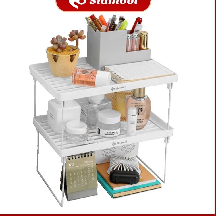 Jual Kualitas Ajk52 SIDMOOL Rak Meja Stationery Desktop Storage Rak ...