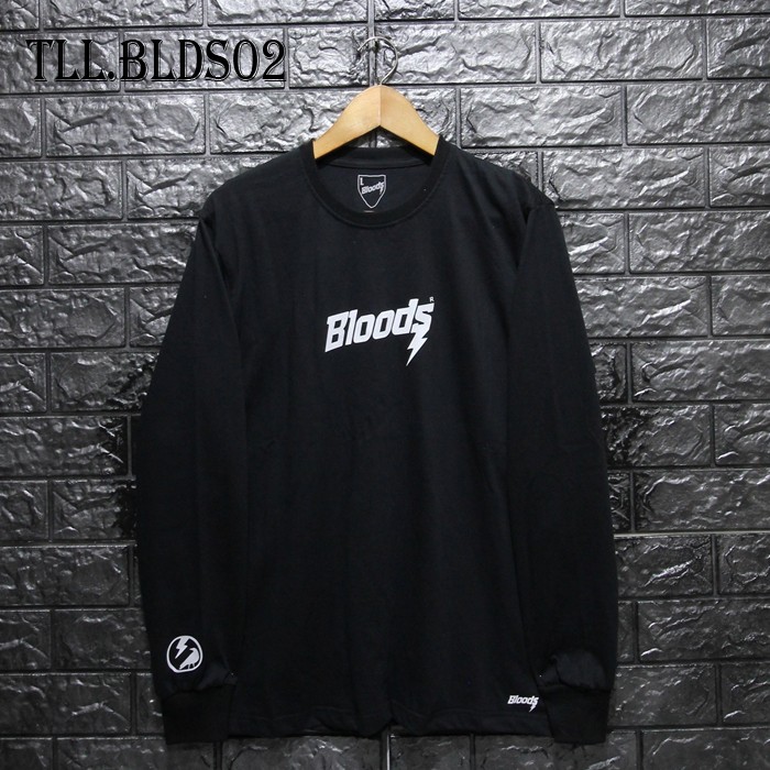 Jual Bloods Kaos Longsleeve DIstro Bloods Sword | Shopee Indonesia