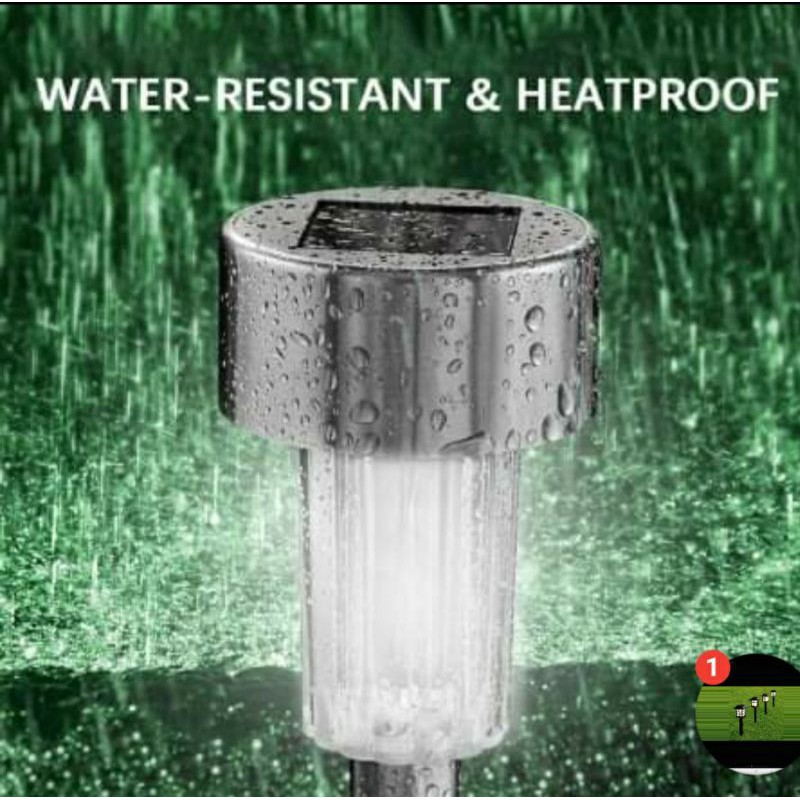 Jual LAMPU TAMAN SOLAR/TANPA LISTRIK/FREE BUBBLE WRAP/FREE DUS FOR ...