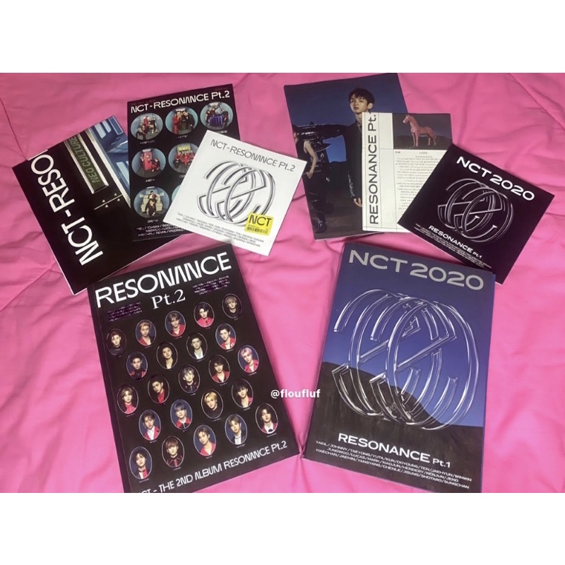 Jual ALBUM ONLY NCT RESONANCE 2020 PT 1 (PAST VER) & PT 2 (ARRIVAL VER ...
