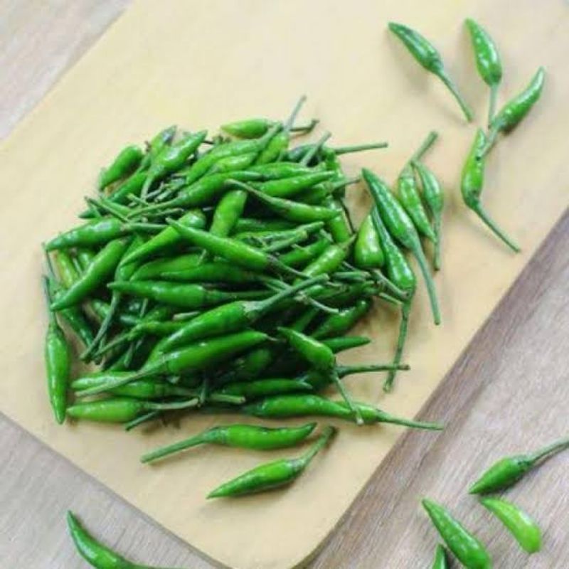 Jual Cabe rawit hijau / Lombok hijau kecil | Shopee Indonesia