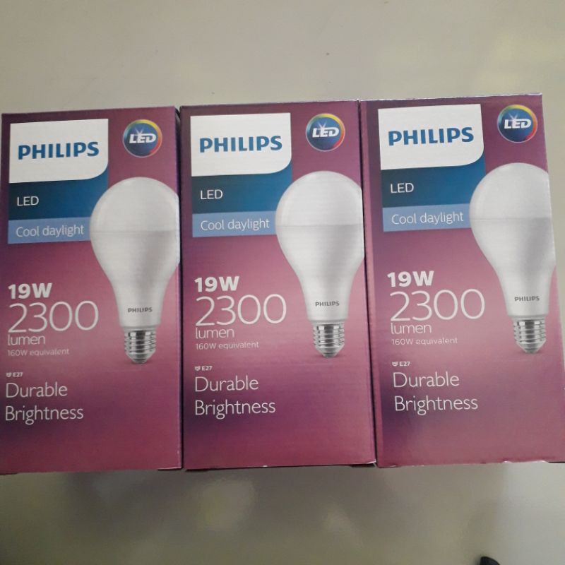 Jual lampu philips led cool daylight 19 watt | Shopee Indonesia