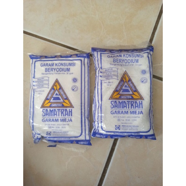 Jual SAMATRAH Garam Meja 200g | Shopee Indonesia
