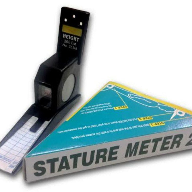 Jual Stature Meter 2M - Alat Pengukur Tinggi Badan | Shopee Indonesia