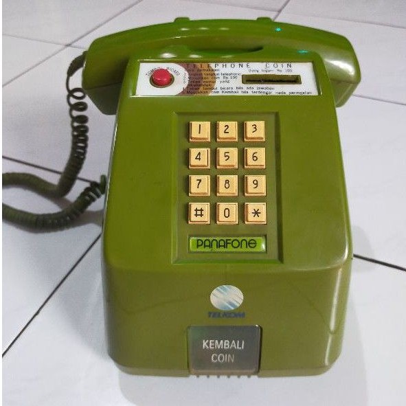 Jual telepon koin jadul vintage antik unik | Shopee Indonesia