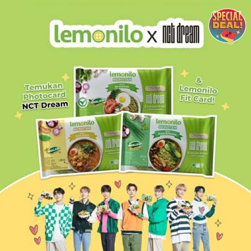 Jual Lemonilo X NCT Dream / Mie Instan Rasa Mi Goreng X NCT Dream ...