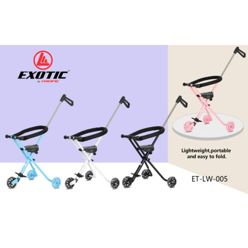 Jual MICRO TRIKE/MAGIC STROLLER DORONGAN ANAK RODA TIGA LW005 EXOTIC | Shopee Indonesia
