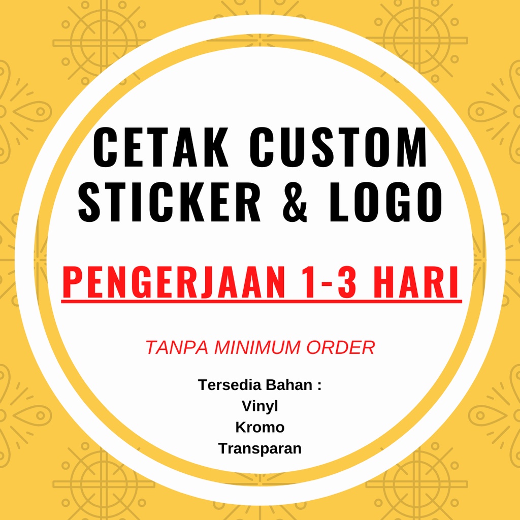 Jual Cetak Stiker Langsung Jadi A3+ (GARANSI KEPUASAN) [TANPA MINIMUM ...