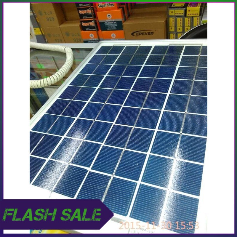 Jual SOLAR CELL 10W CHARGER 12V PANEL SURYA ENERGI CAHAYA MATAHARI ...