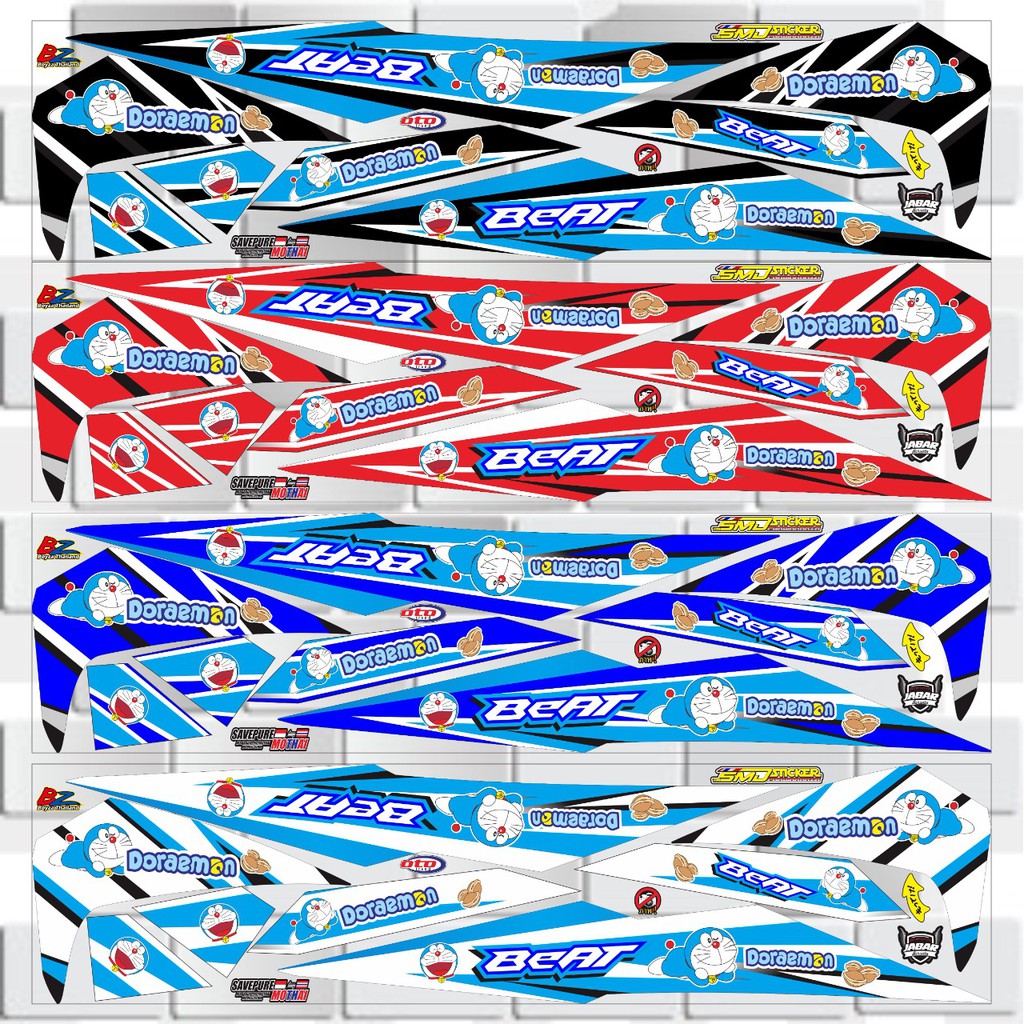 Jual STRIPING VARIASI BEAT ESP DORAEMON | Shopee Indonesia