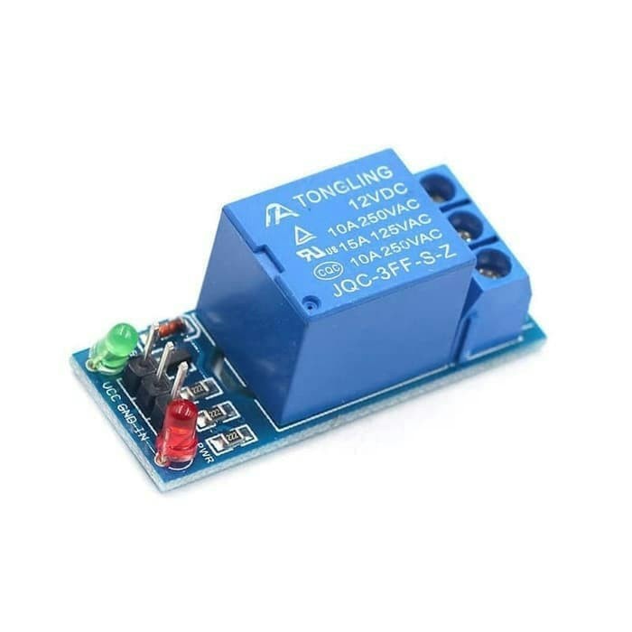 Jual Modul relay satu channel coil 5V output contact 250VAC 30VDC 10A ...