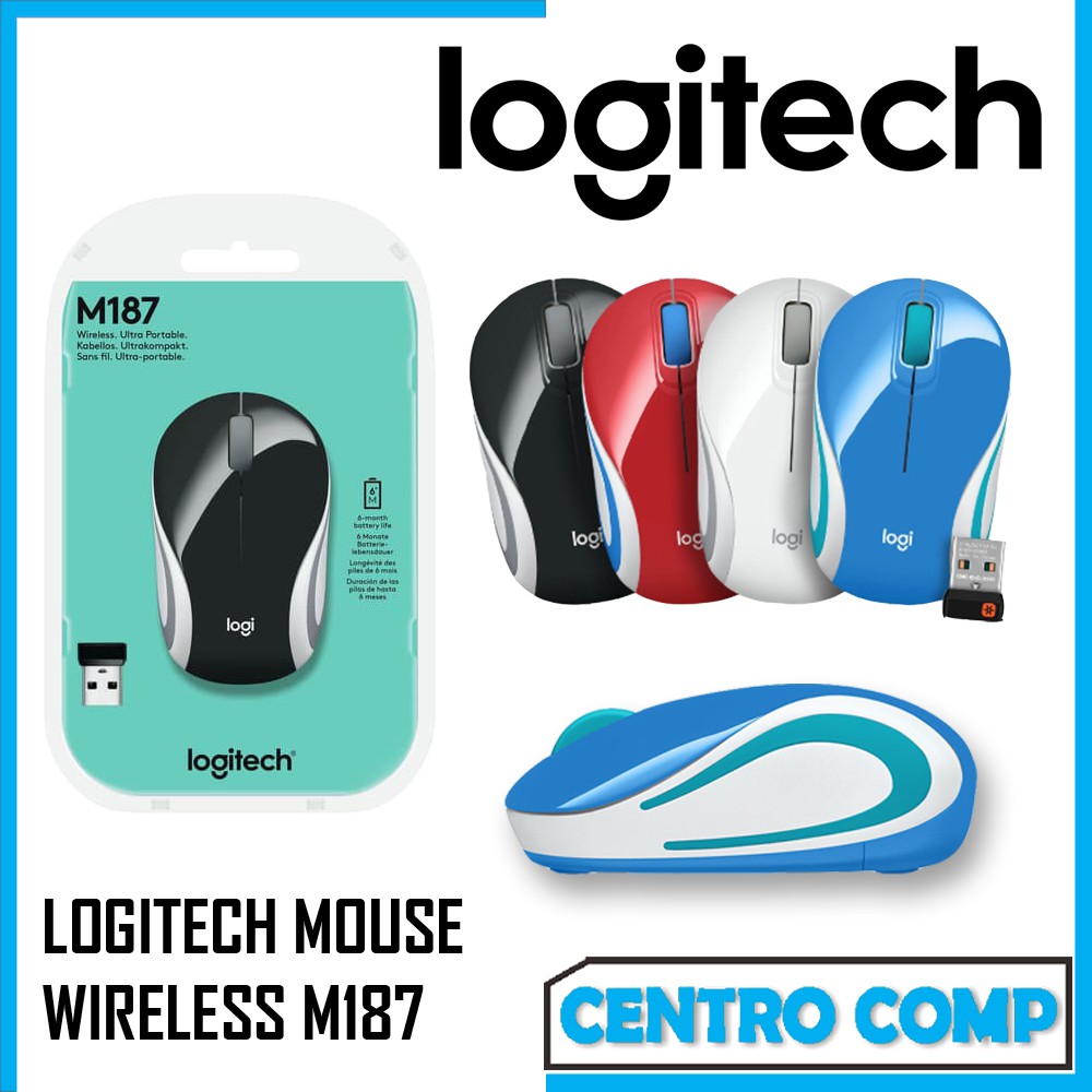 Jual Logitech M187 Mouse - Mouse USB Logitech M187 ULTRA PORTABLE ...