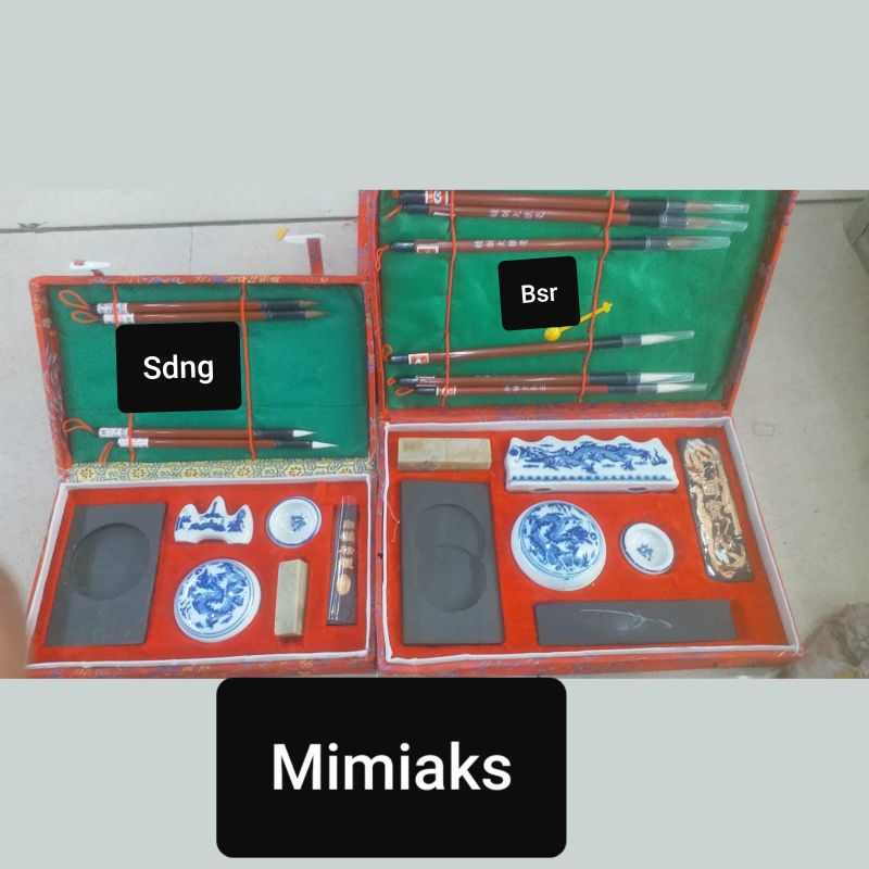 Jual Kuas China Cina Mopit Set Tinta Cusa uk Besar | Shopee Indonesia