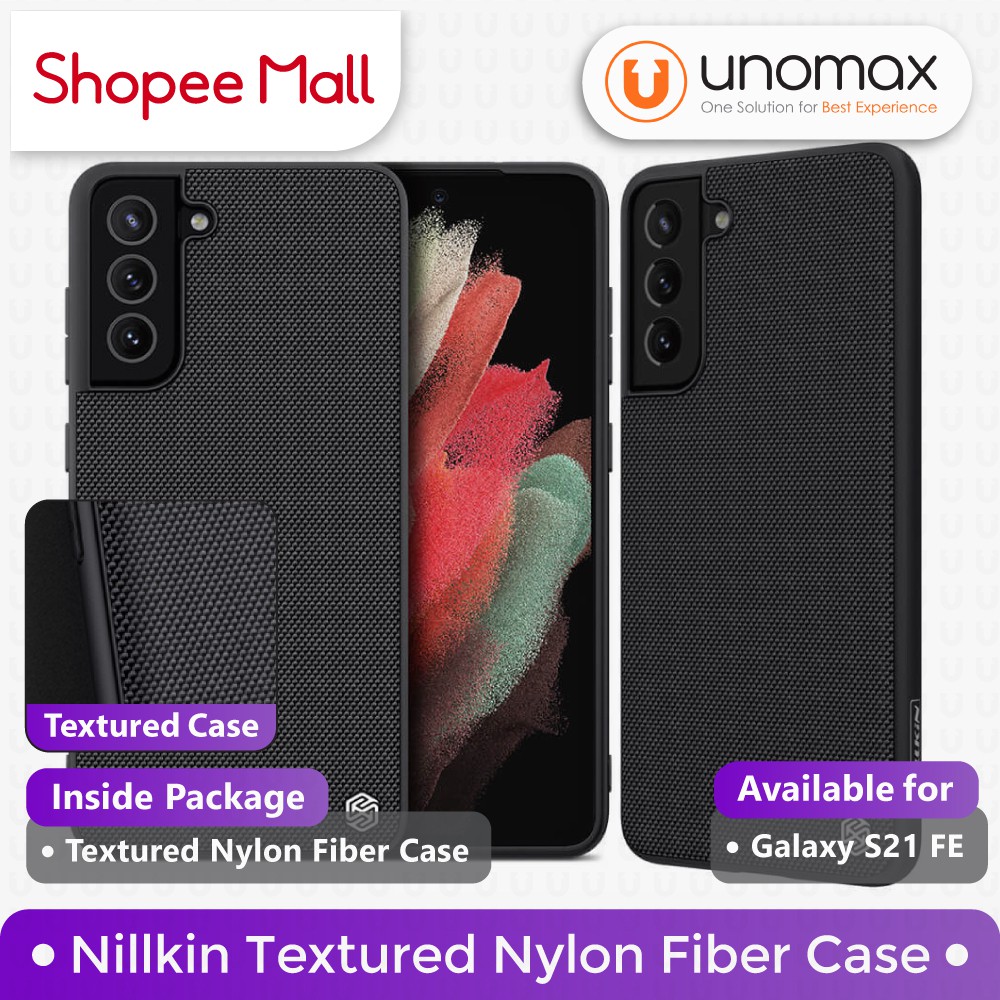 Jual Case Samsung Galaxy S21 FE 5G Nillkin Textured Nylon Fiber Casing ...
