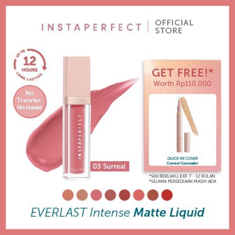 Jual Wardah Instaperfect Everlast Intense Matte Liquid | Shopee Indonesia