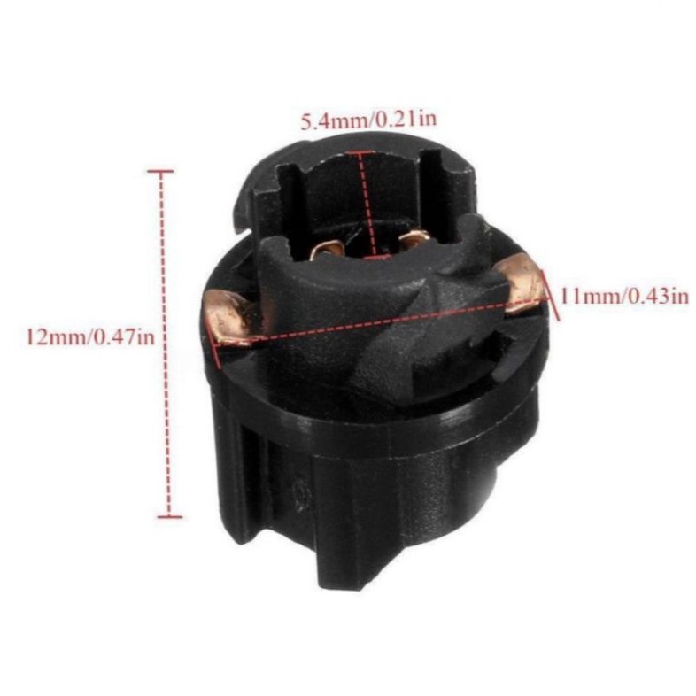 Jual Soket Fitting Lampu Dashboard Panel Ac Mobil Universal T5 | Shopee ...