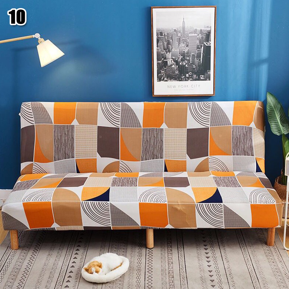 Jual Elastic Sofa Bed Cover Penutup Cover Sofa bed Pattern Modern ...