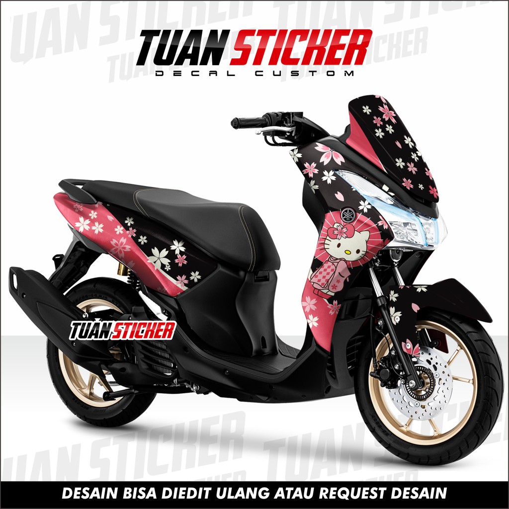 Jual Sticker Striping Decal Yamaha Lexi, Sticker Decal Lexi, cetak ...
